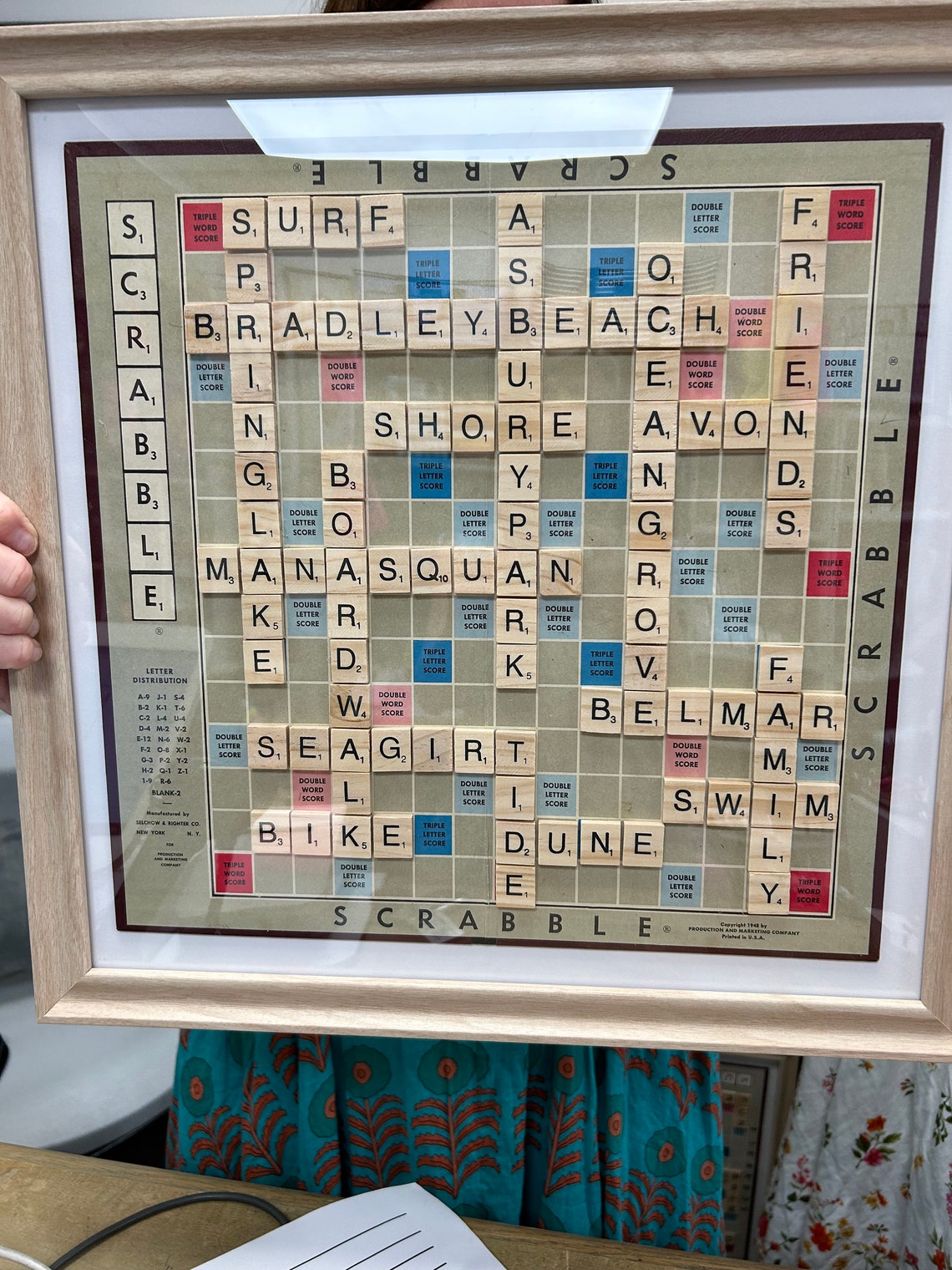 Customized Vintage Framed Scrabble Boards - Etsy