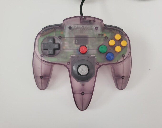 Restored Atomic Purple Nintendo 64 W/tight Joystick - Tested & Works - Etsy