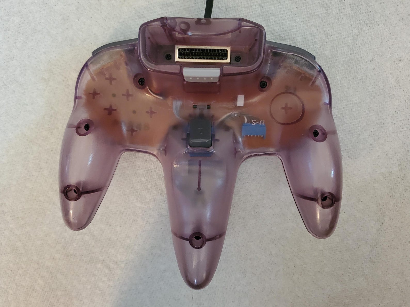 Atomic Purple Nintendo 64 Controller cosmetically Flawed Authentic OEM ...
