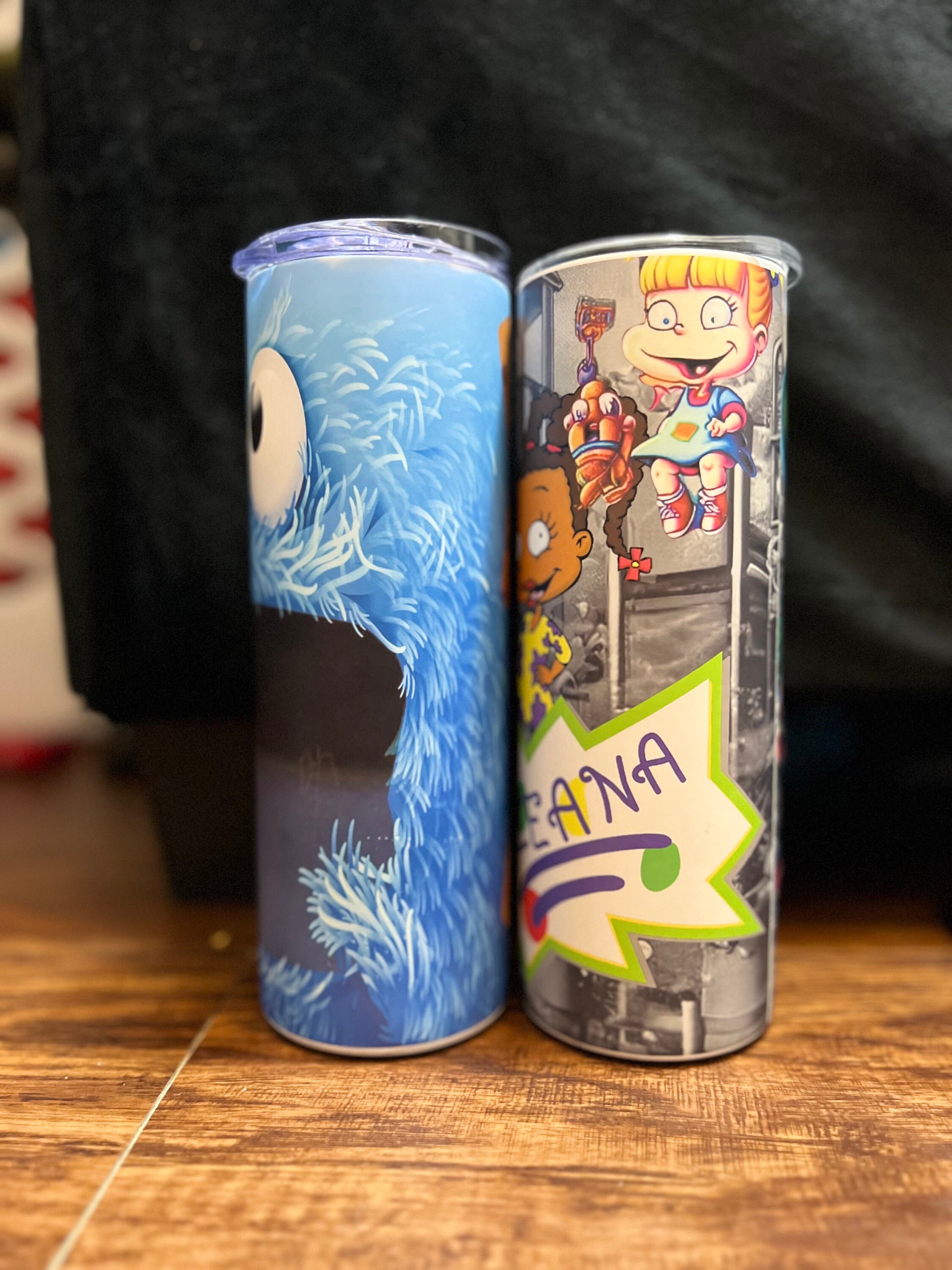 Rugrats Tumbler Cartoon Design for Kids | 20oz Skinny Tumbler Wrap ...