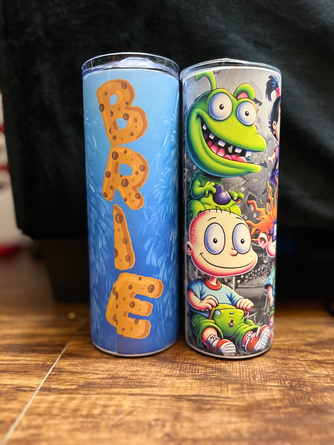 Rugrats Tumbler Cartoon Design for Kids | 20oz Skinny Tumbler Wrap ...