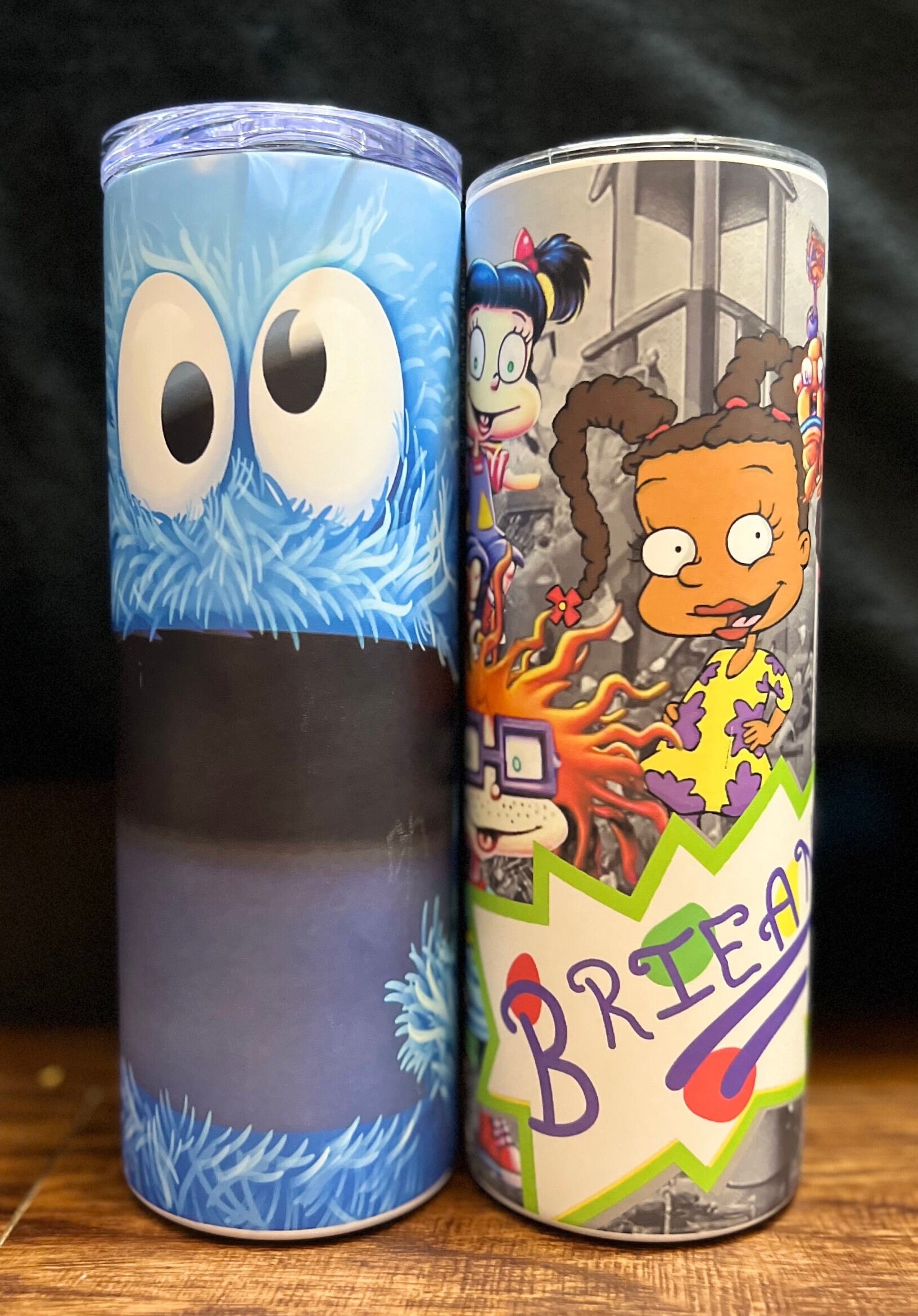 Rugrats Tumbler Cartoon Design for Kids | 20oz Skinny Tumbler Wrap ...