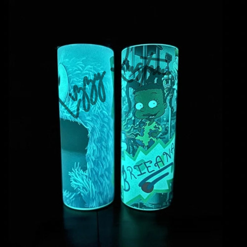 Rugrats Tumbler Cartoon Design for Kids | 20oz Skinny Tumbler Wrap ...