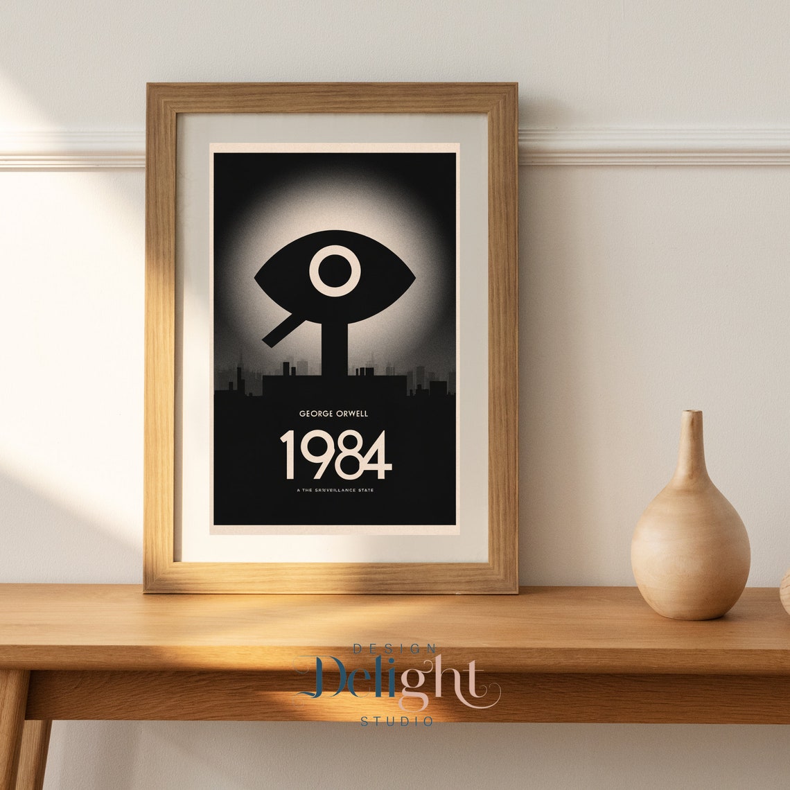 George Orwell Classic Book Covers Set, Animal Farm, 1984, Homage to ...