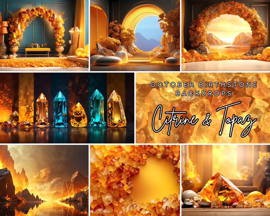 November Birthstone Backdrops - Etsy