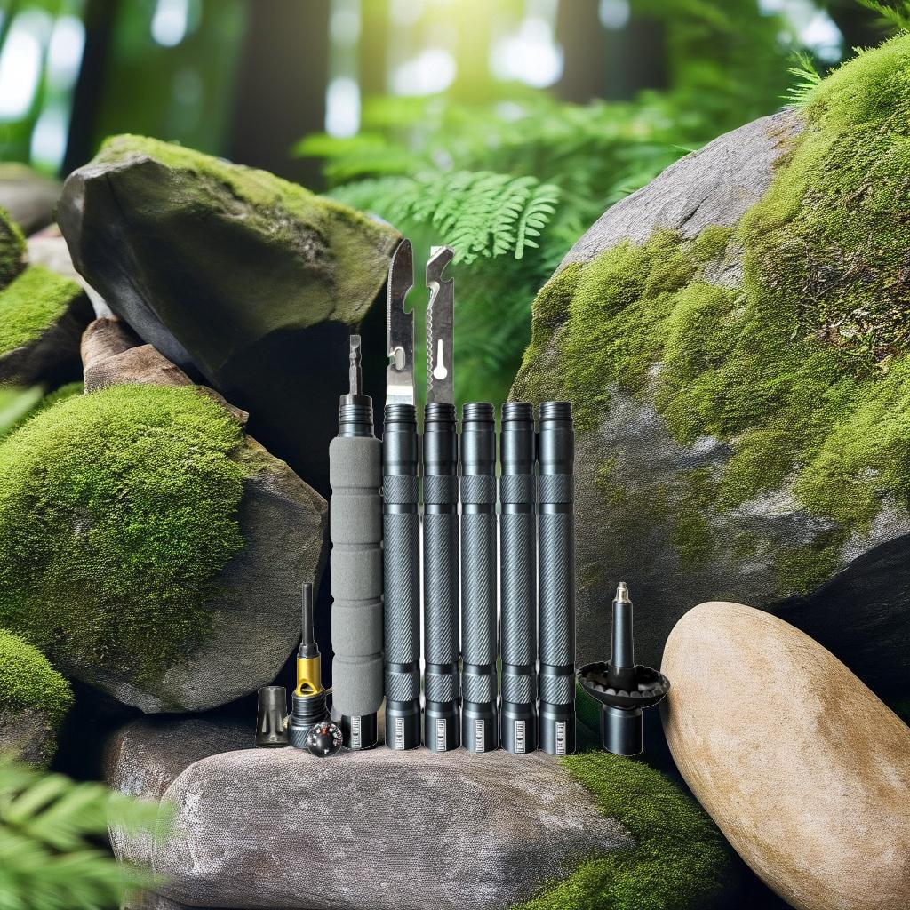 Trek Outfit Multifunctional Trekking Poles With Survival Tools and ...