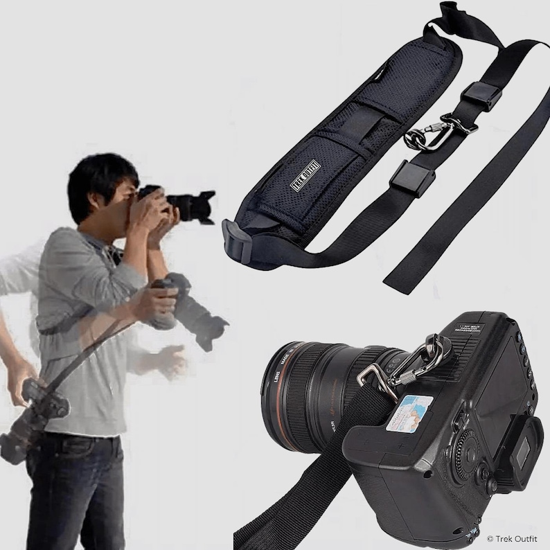 Trek Outfit DSLR Camera Strap - Anti-slip, Quick Release - Etsy