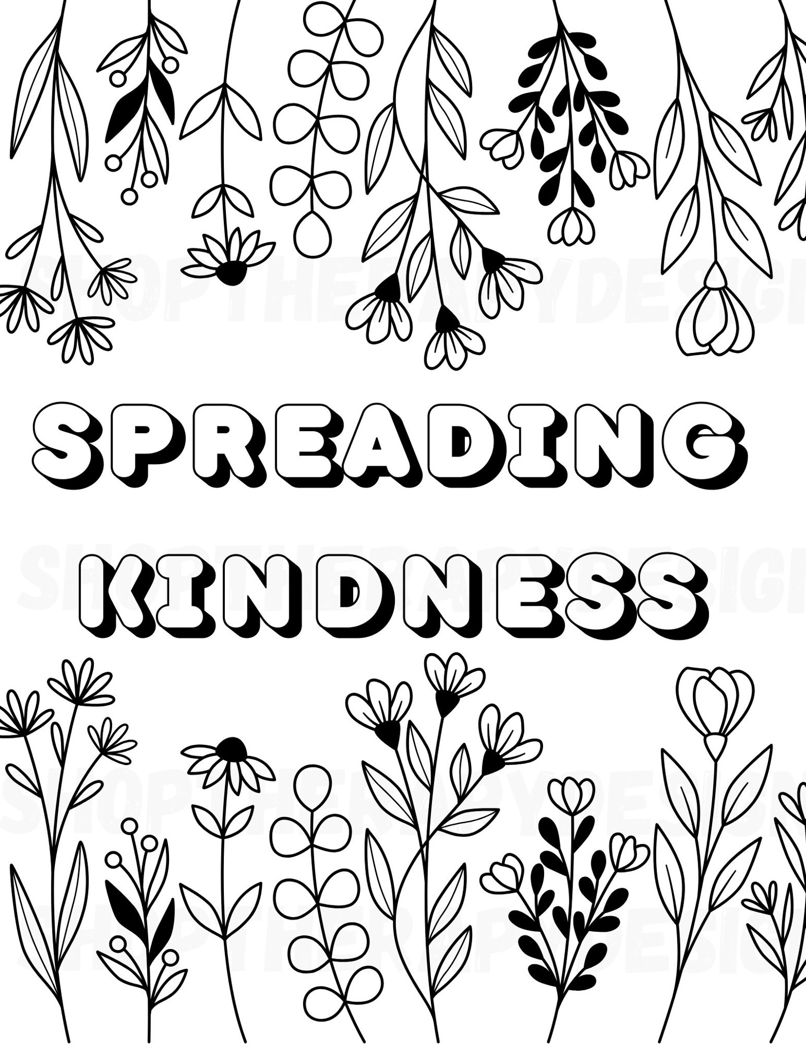 Adult Digital Coloring Book Printable Coloring Sheets for Teens and ...