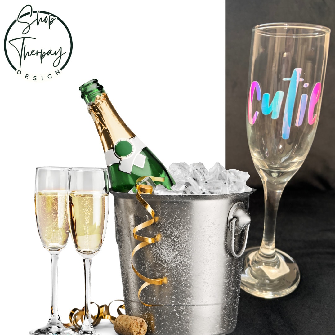 Champagne Flutes for Celebrations Bridal Party Flutes Birthdays Brunch ...