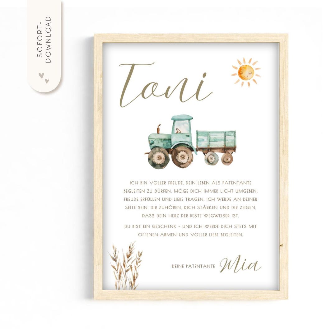 Godparent Certificate | Godmother | Godfather | Baptism Gift ...