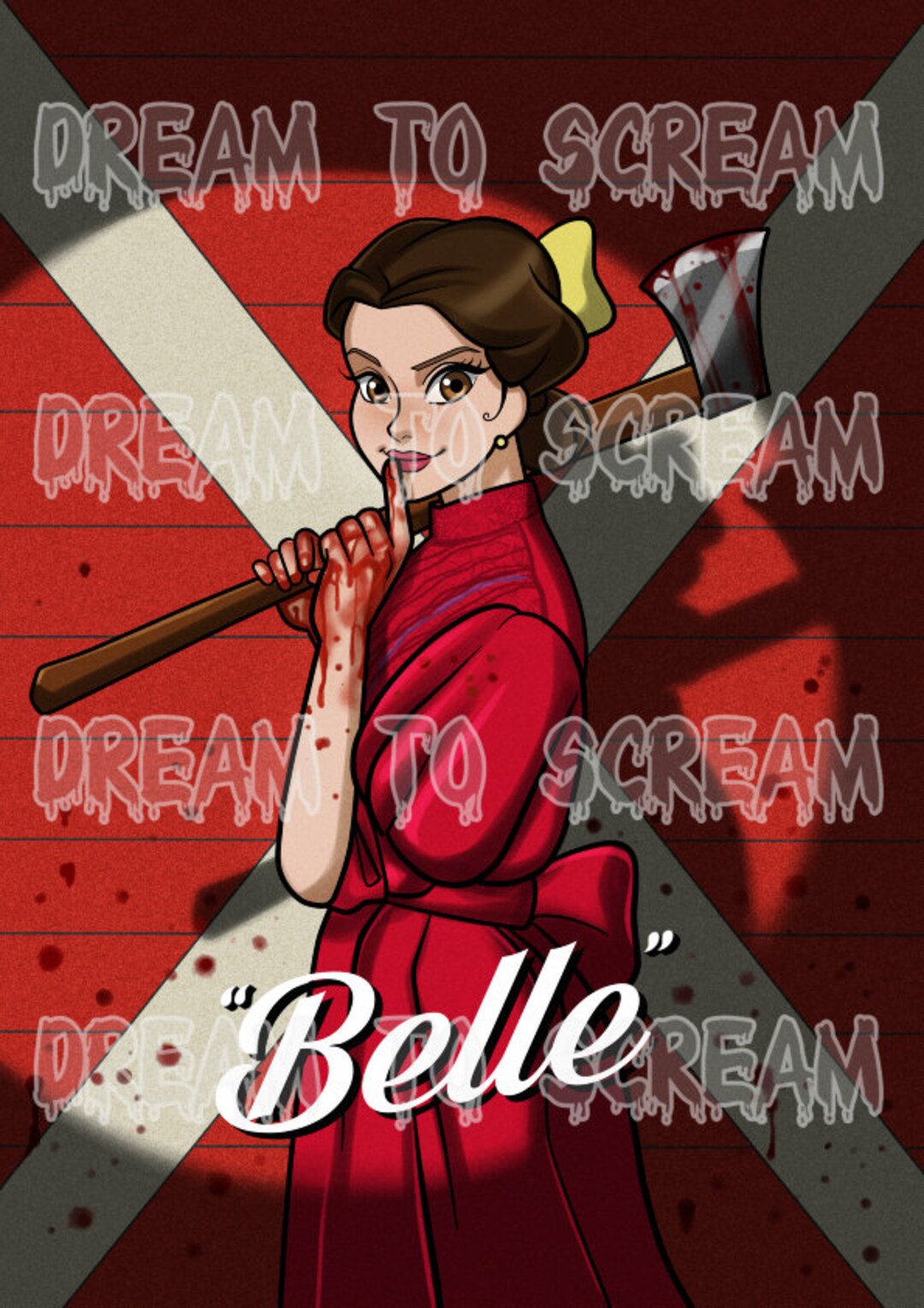 Ariel X Pearl Horror Mashup - Etsy