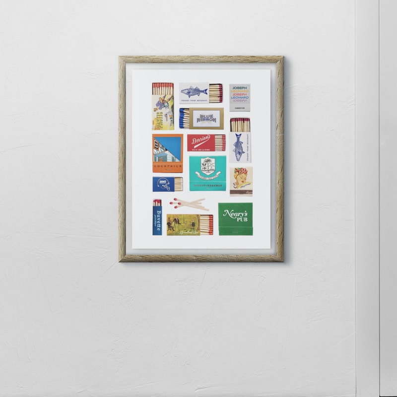 Matchbox Collage - Etsy