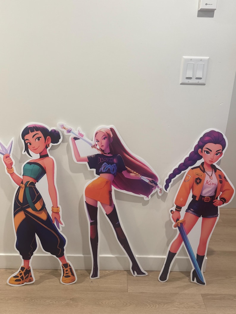Custom Character Cutouts: Any Theme Party Props , With Easel Back ...