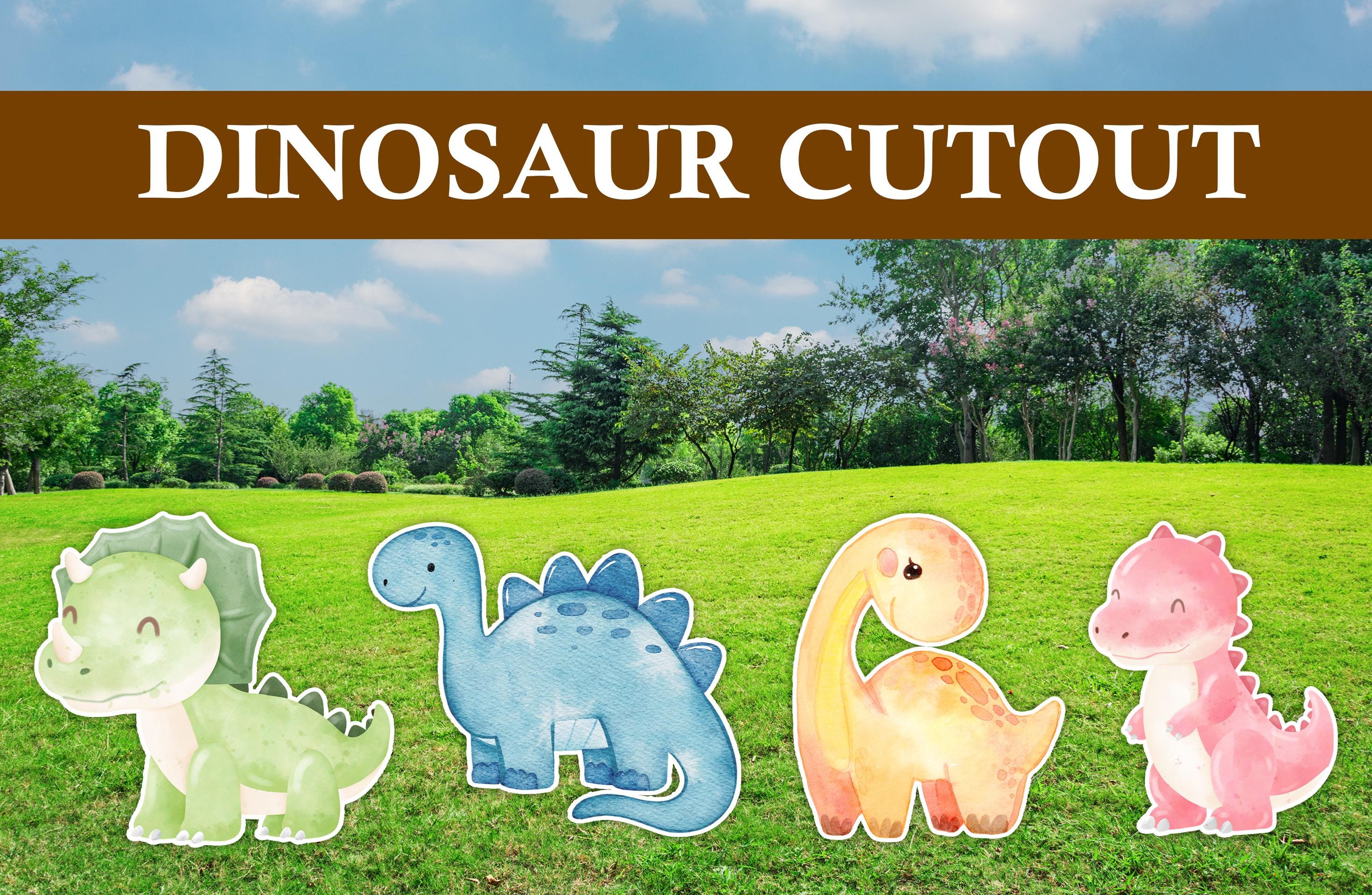 Dinosaur Party Decoration Cutouts | Baby Dinosaur Birthday Cutouts ...
