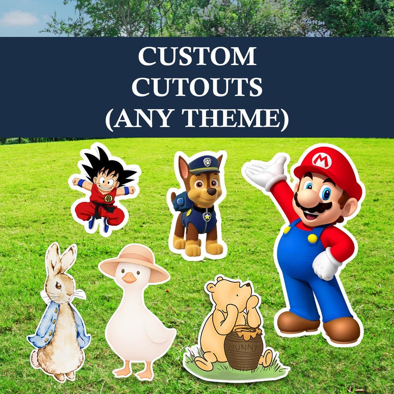 Custom Cardboard Cutout - Etsy