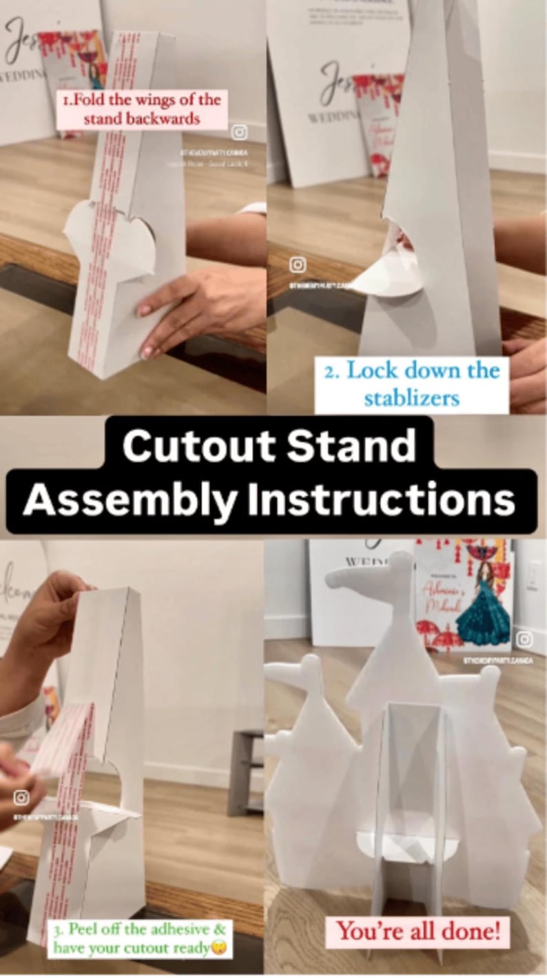 Custom Character Cutouts: Any Theme Party Props , With Easel Back ...