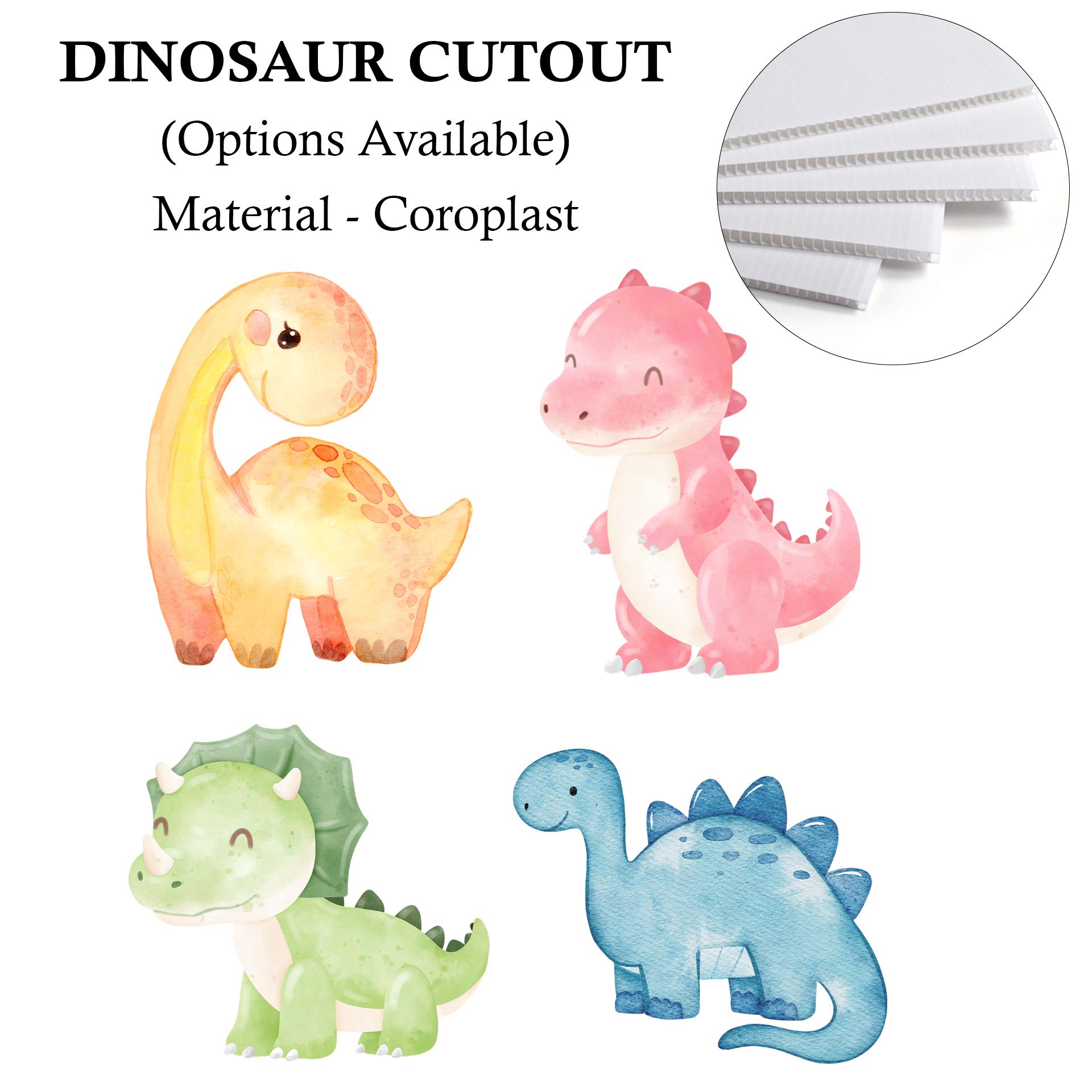 Dinosaur Party Decoration Cutouts | Baby Dinosaur Birthday Cutouts ...