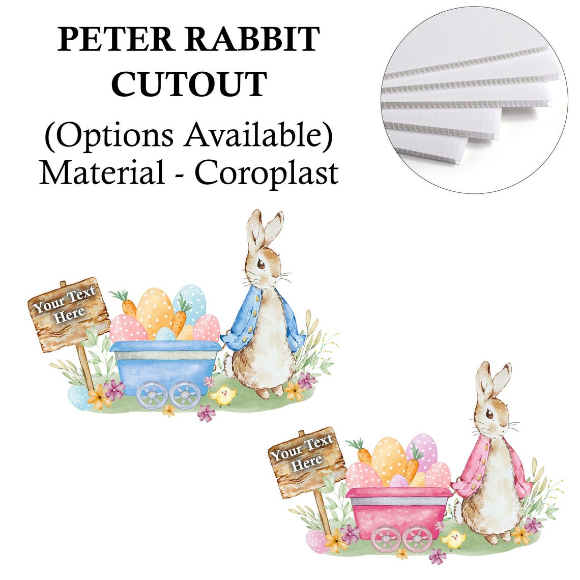 Peter Rabbit Cutout | Easter Decor | Bunny Birthday| Easter Signs - Etsy