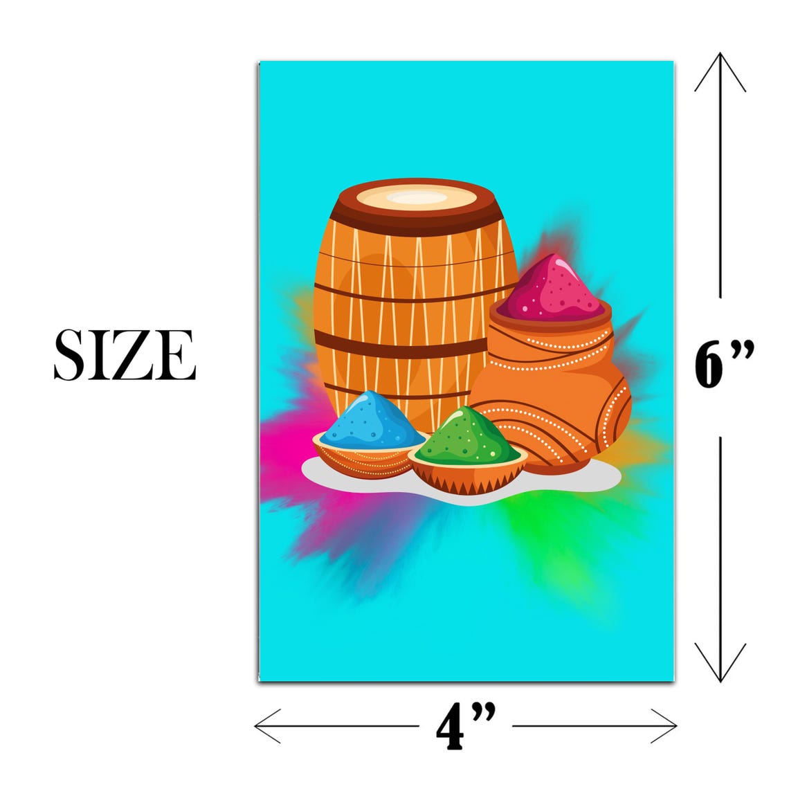 Holi Decoration Banner Holi Party Bunting Printable Holi Colorful Party ...