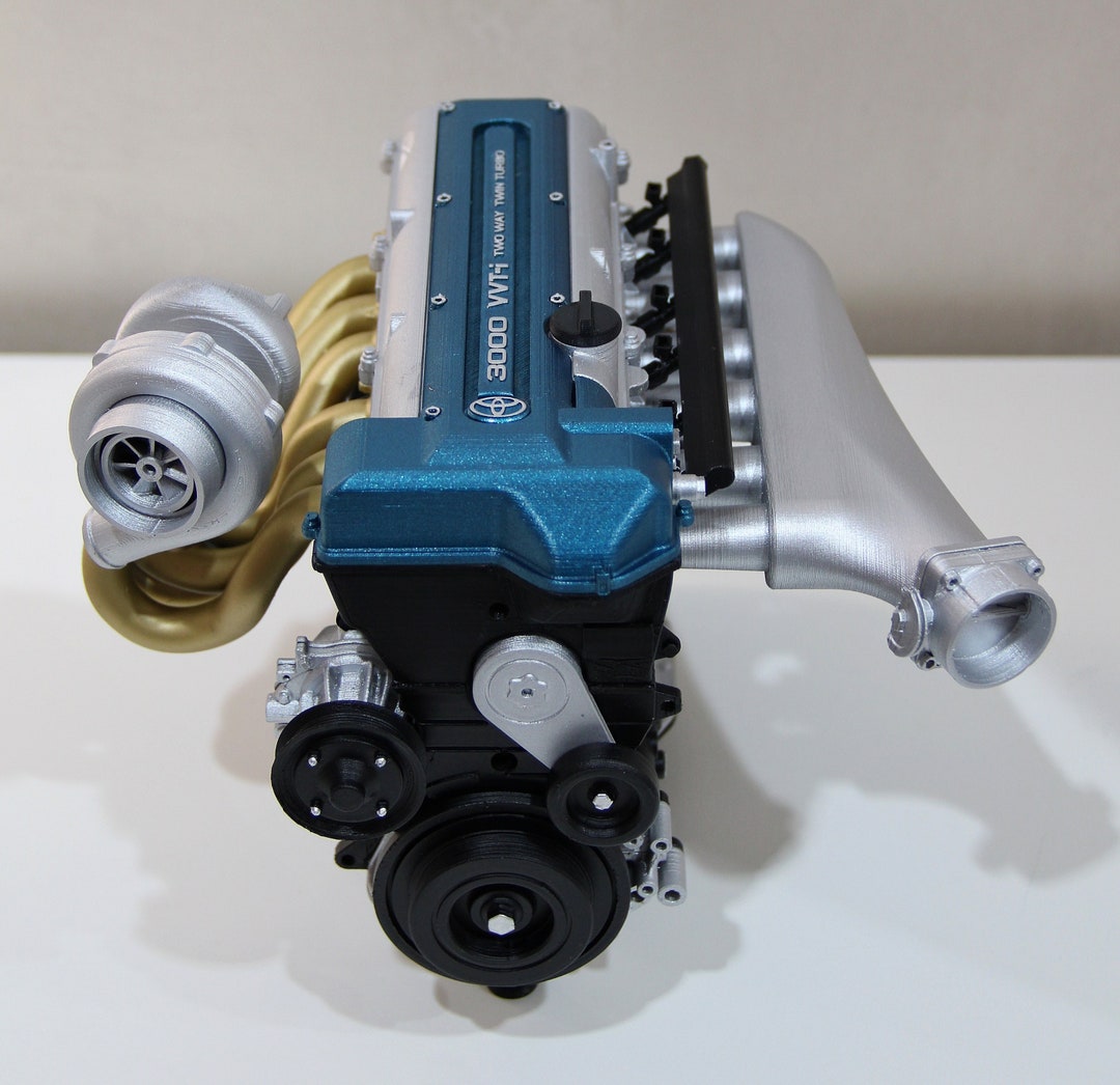 Toyota 2JZ-GTE Engine Model Scale 1/4 Toyota Supra / Aristo Motor ...
