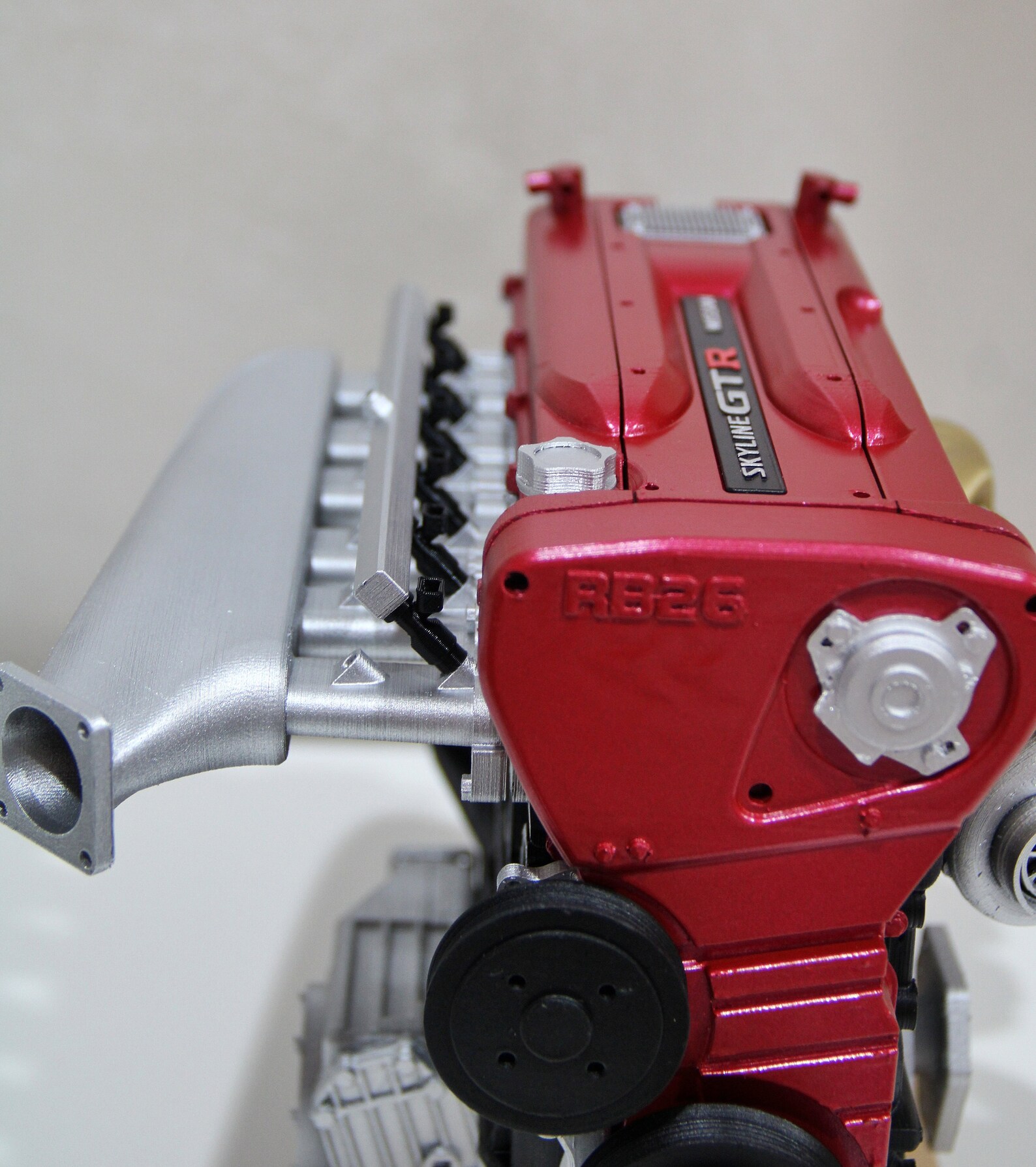 Nissan RB26 DETT Engine Model Scale 1/4 Nissan Skyline GTR Engine 3D ...