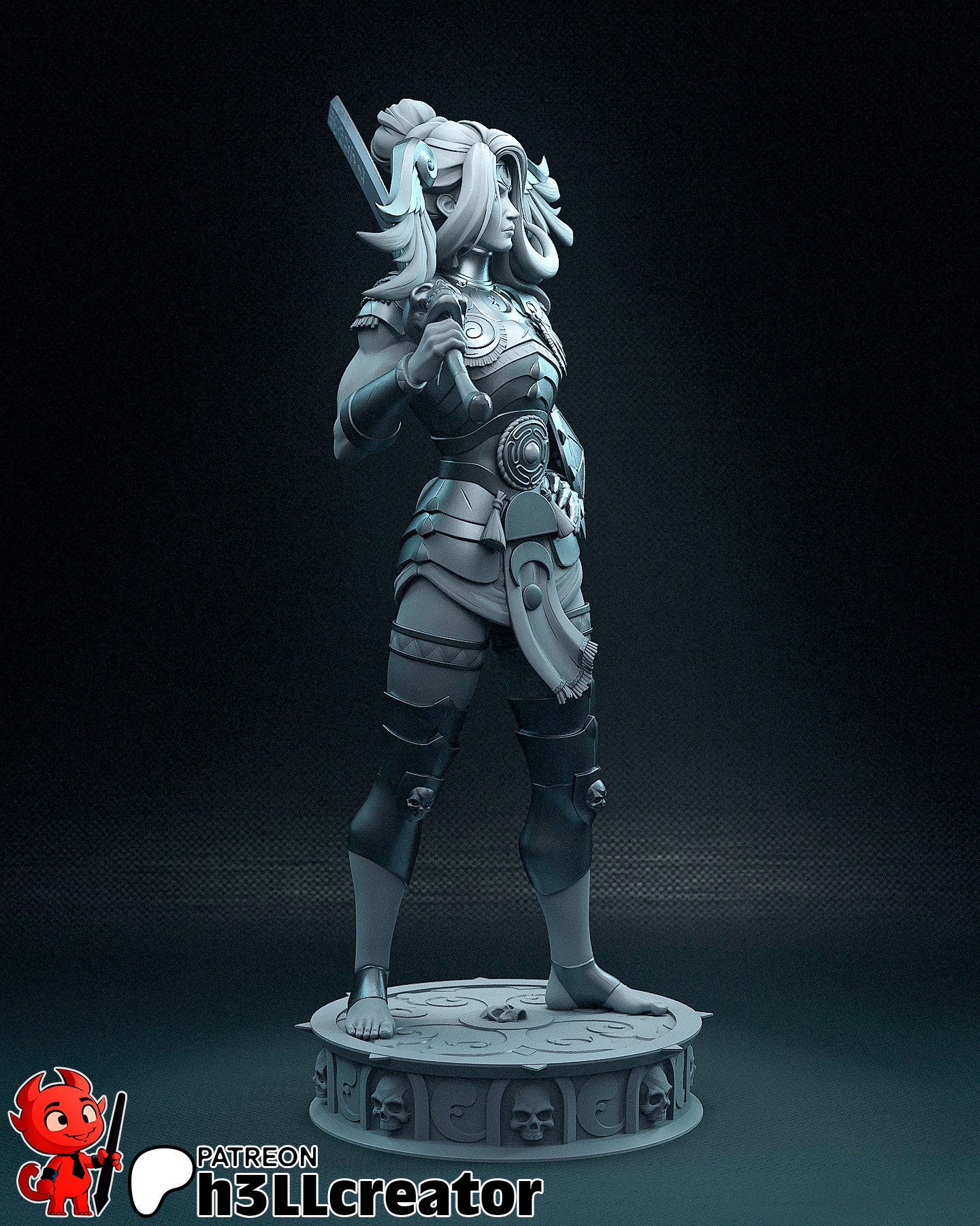 Nemisis-hades 2 3d Printed Model Unassembled Unpainted - Etsy