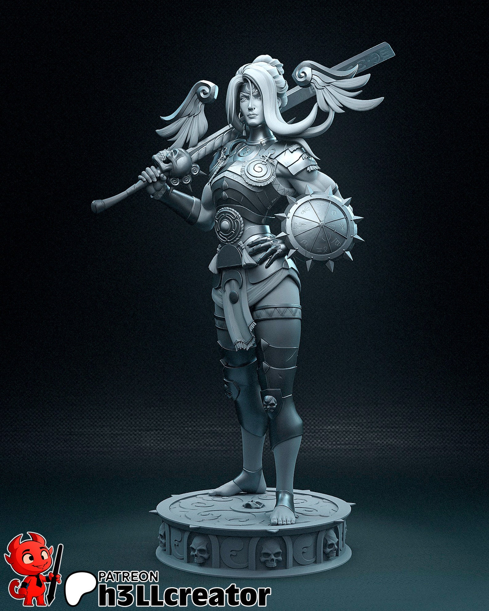 Nemisis-hades 2 3d Printed Model Unassembled Unpainted - Etsy