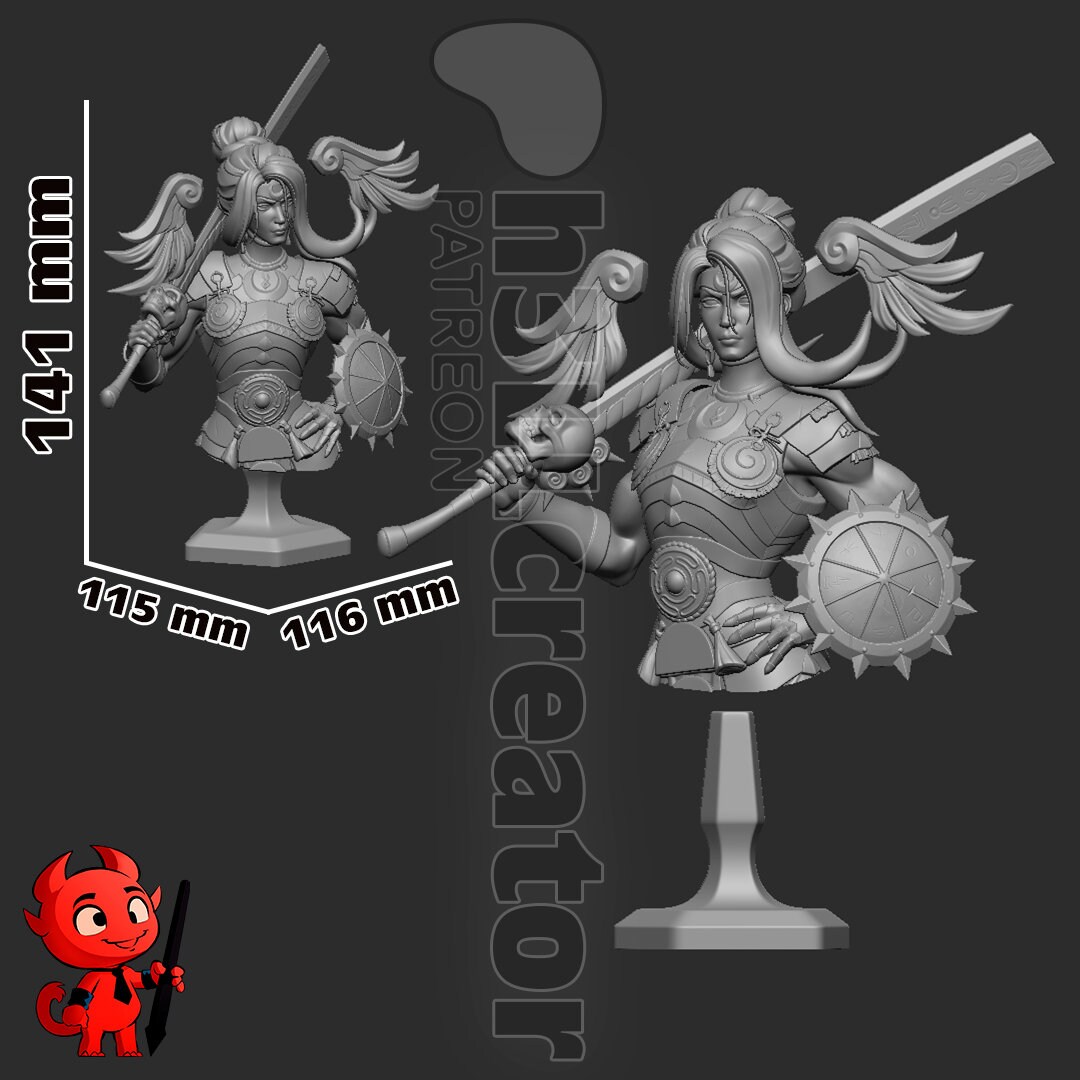 Nemisis-hades 2 3d Printed Model Unassembled Unpainted - Etsy