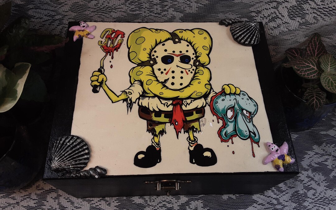 141B Spongebob Squarepants Horror Box - Etsy