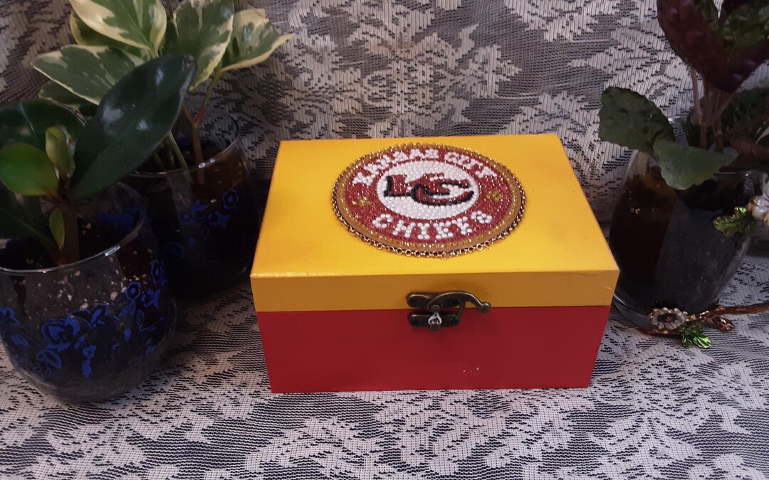 129B Kansas City Chiefs Box - Etsy