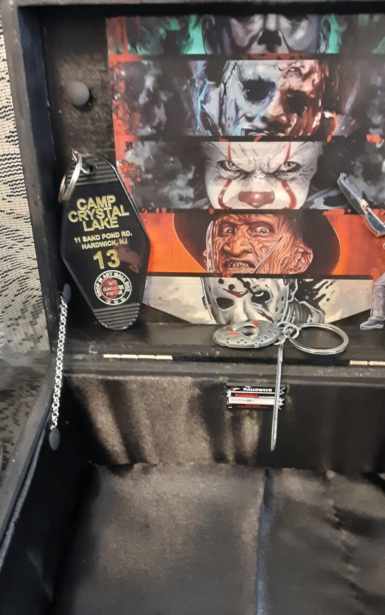 110B 80's Horror Movie Box-camp Crystal Lake - Etsy