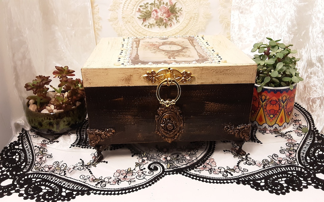 Victorian Watch Picture With Baroque and Embellishments 86B - Etsy