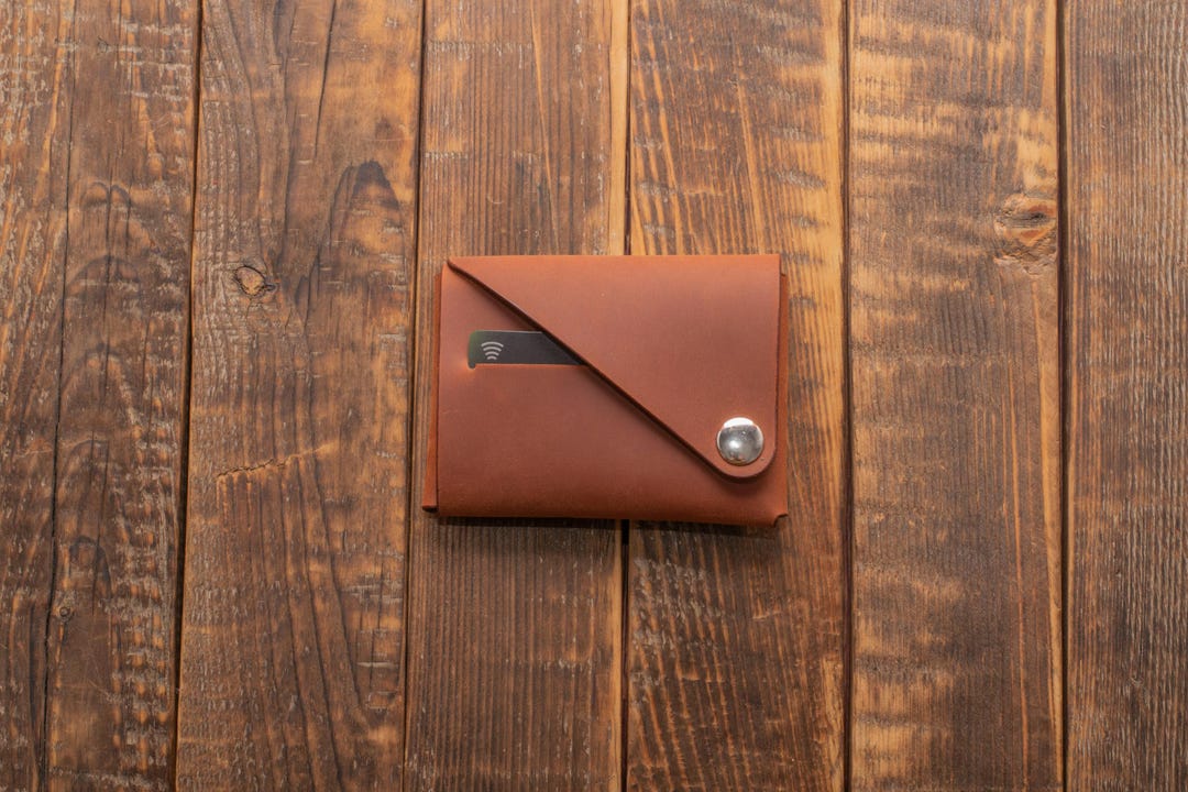 Stitchless Wallet EDC Wallet Minimalist Wallet Leather Card Holder ...