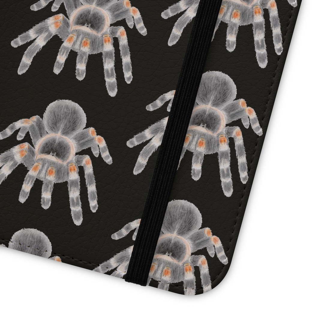 Flip Cases, Mexican Tarantula Spider on Black Design - Etsy