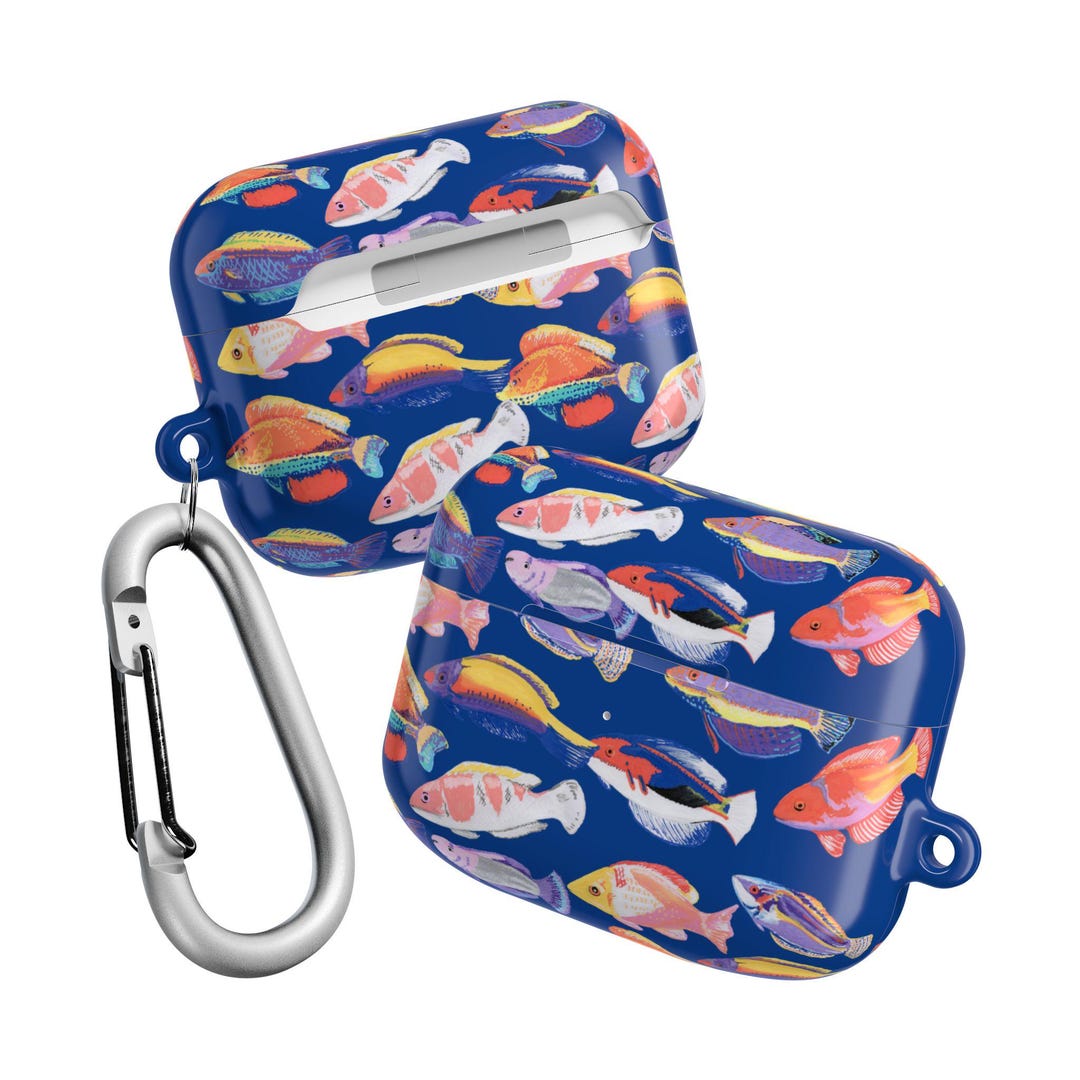 Rainbow Wrasse Fish AirPod Cases - Etsy