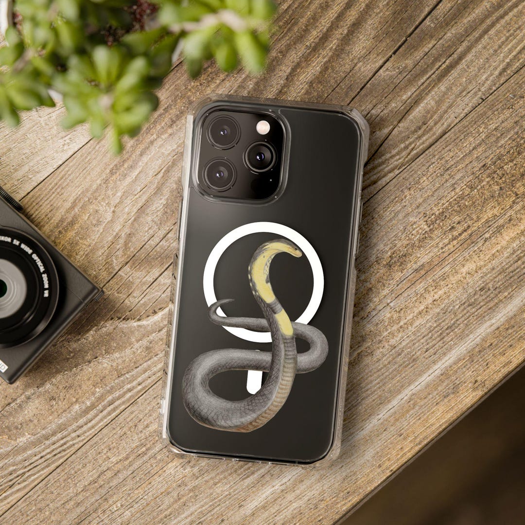 Magnetic Clear Impact Cases, King Cobra Design - Etsy