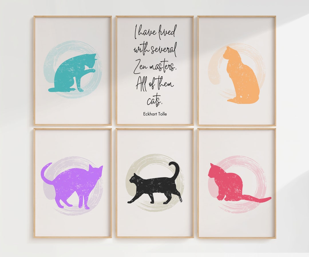 Eckhart Tolle Quote Wall Art, Zen Quote Prints, Quote Wall Art ...