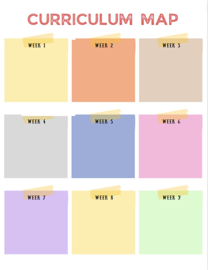 Printable Digital Teacher Planner 2024-2025 Classroom Planner, Lesson ...