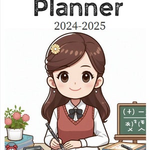 Printable Digital Teacher Planner 2024-2025 Classroom Planner, Lesson ...
