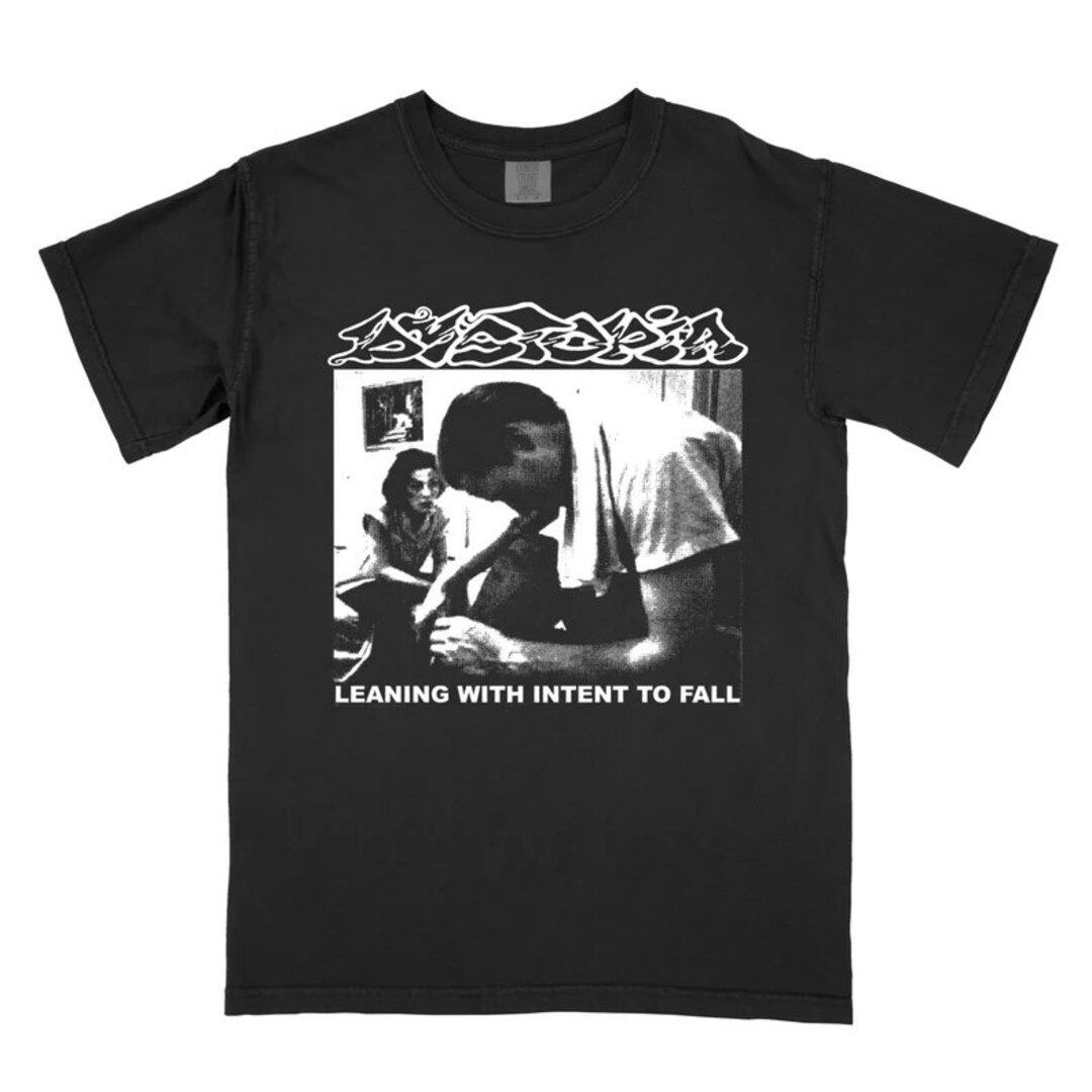 Dystopia Leaning With Intent to Fall T Shirt Crust Punk Grindcore ...