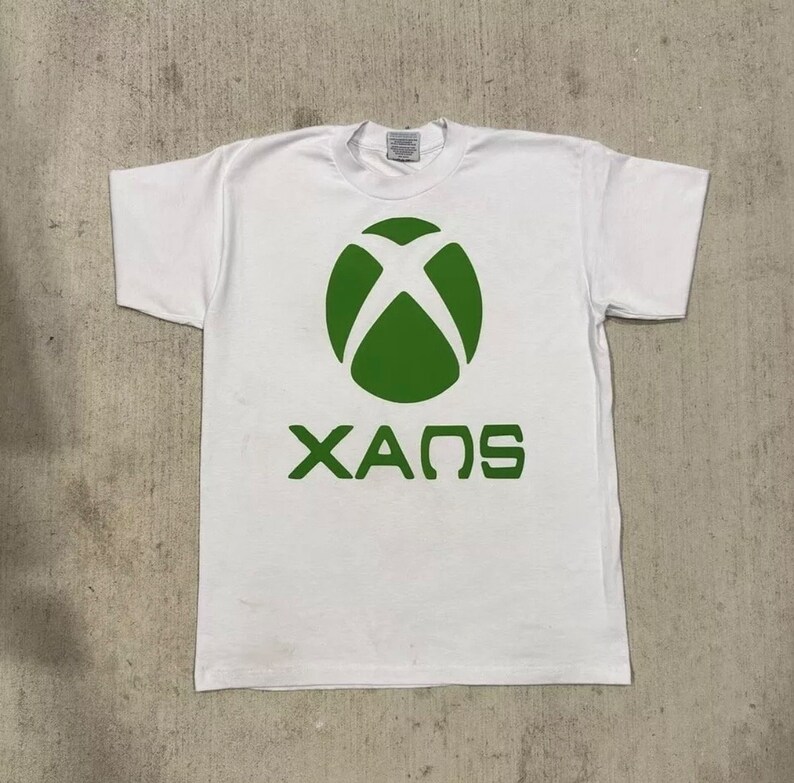 Xbox Xans T Shirt Grunge Y2K Emo Goth Opium Affliction Tapout Punk Rave ...