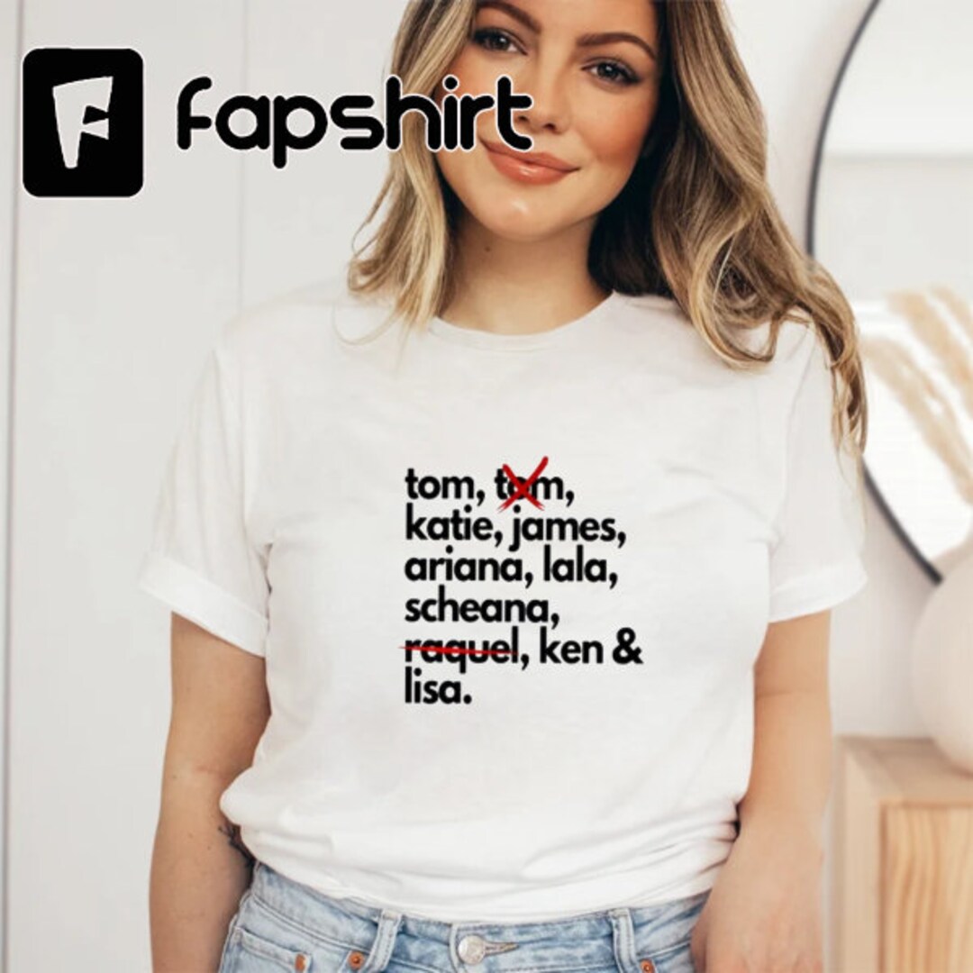 UPDATED Vanderpump Rules Cast List Shirt Funny Bravo Tomtom - Etsy