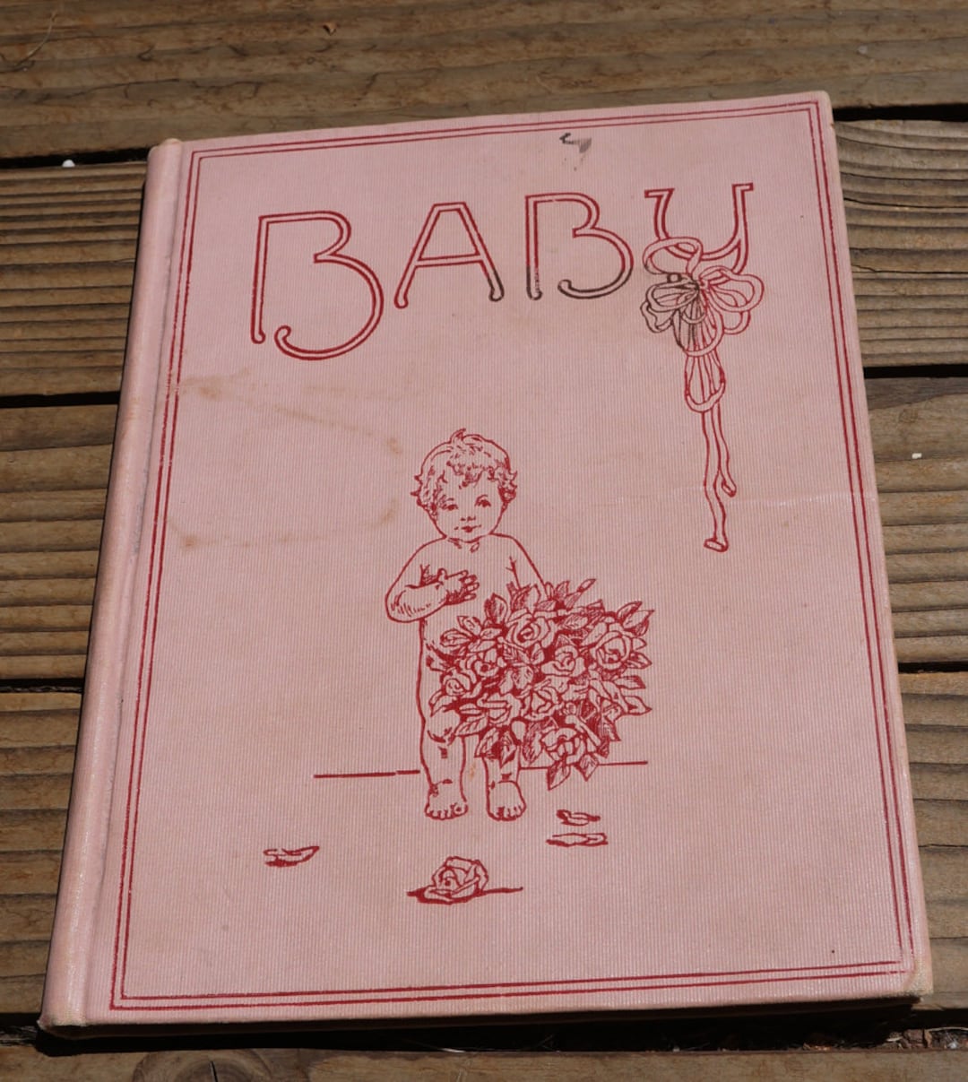 1915 Meta Morris Grimball Illustrated Baby Scrapbook - Etsy