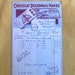 Antique Famous French Chocolate Receipt - Etsy