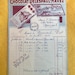 Antique Famous French Chocolate Receipt - Etsy
