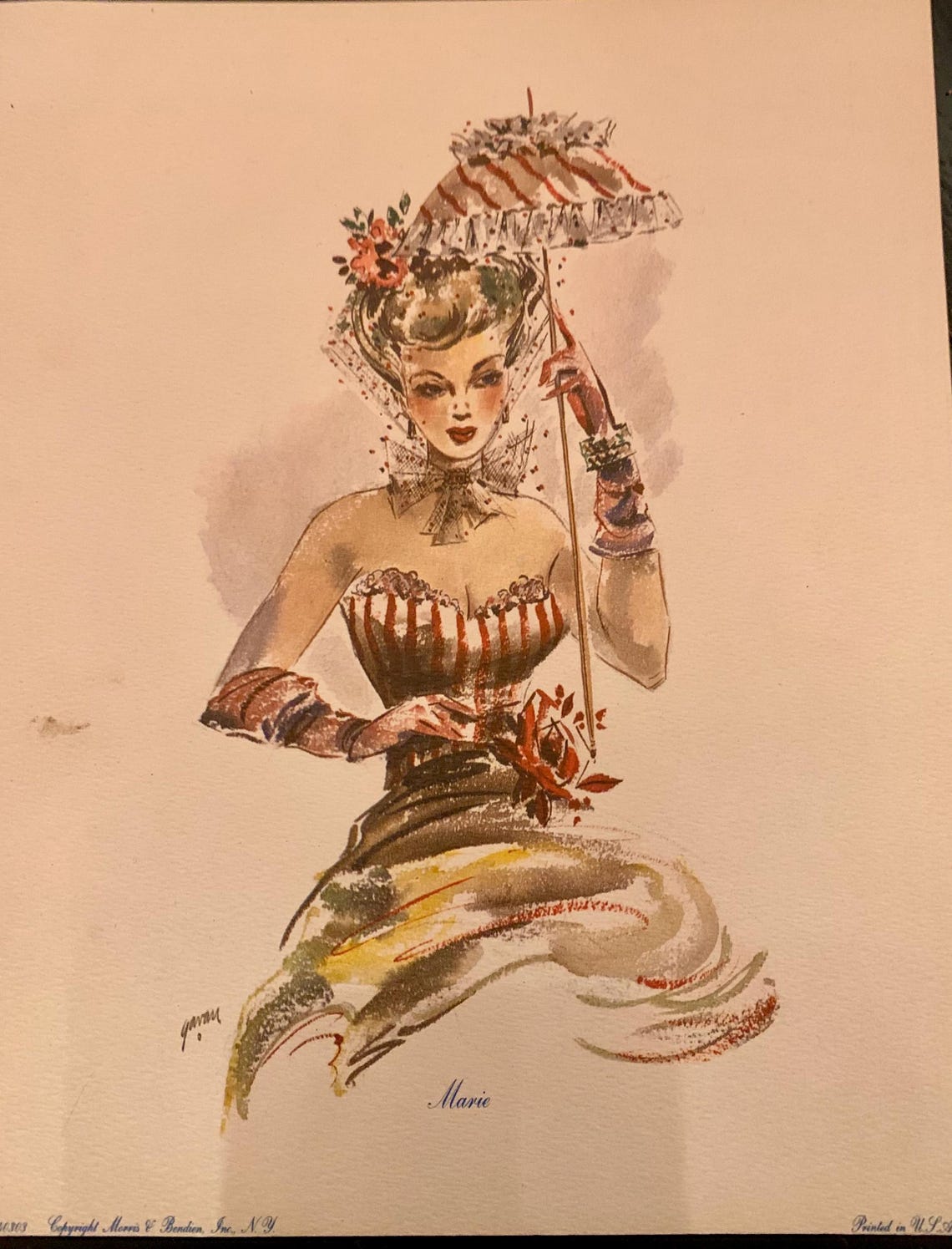 Rare Morris Bendien Glamour Prints - Etsy