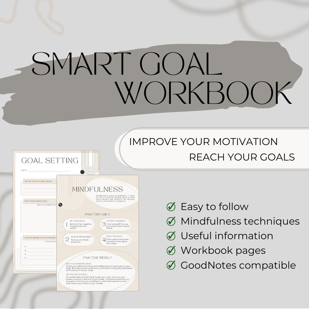 Goal Planner, Smart-goal Board, Goal Planner Worksheet, Goal Setting ...