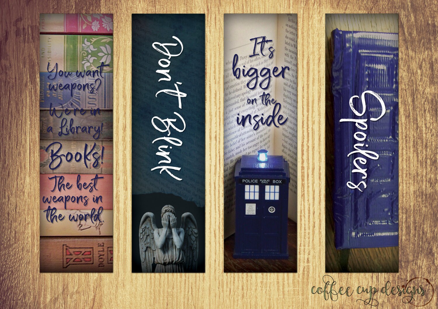 Doctor Who Bookmarks - Instant Download - Etsy