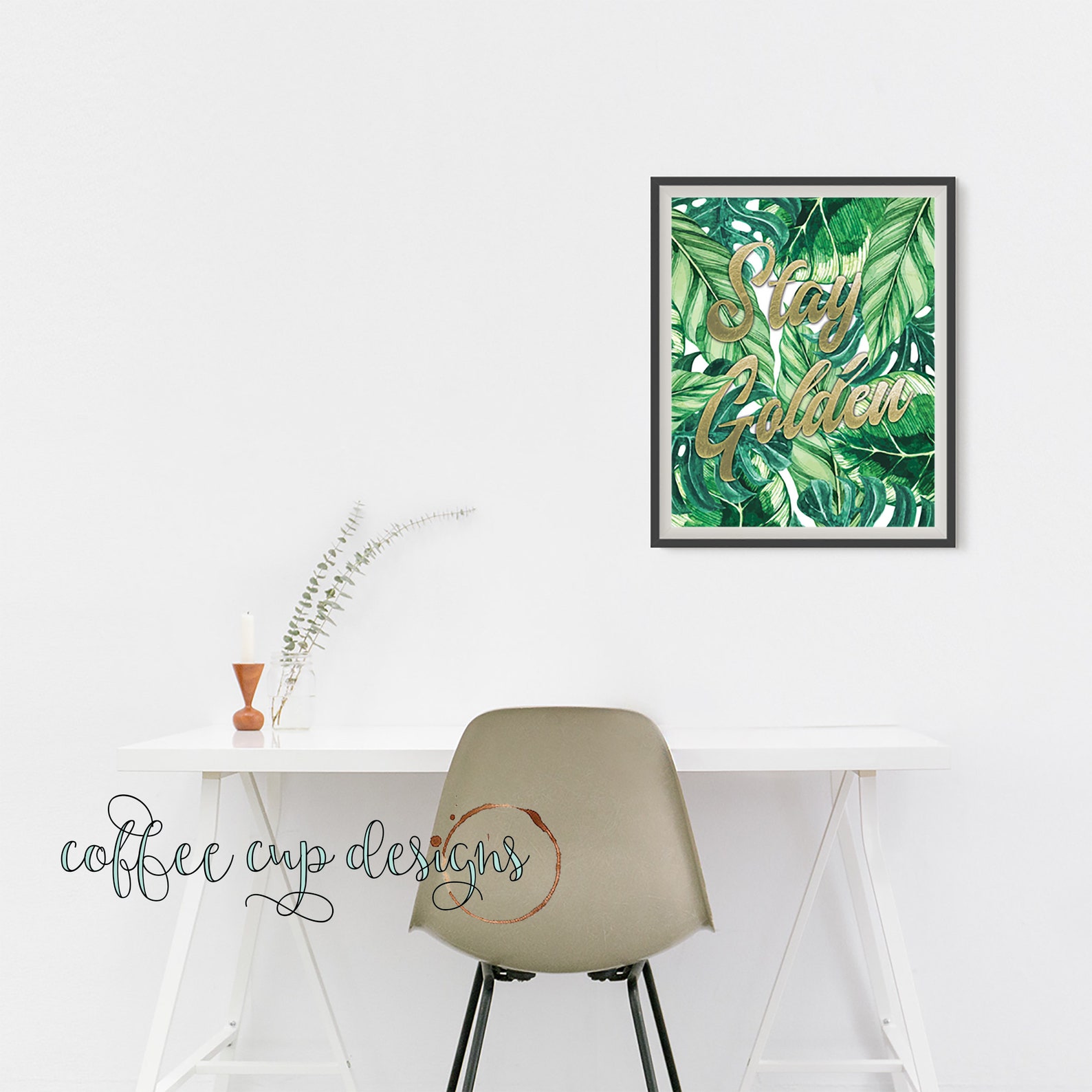 Stay Golden - Golden Girls Print - 8"x10" - Instant Download - Etsy