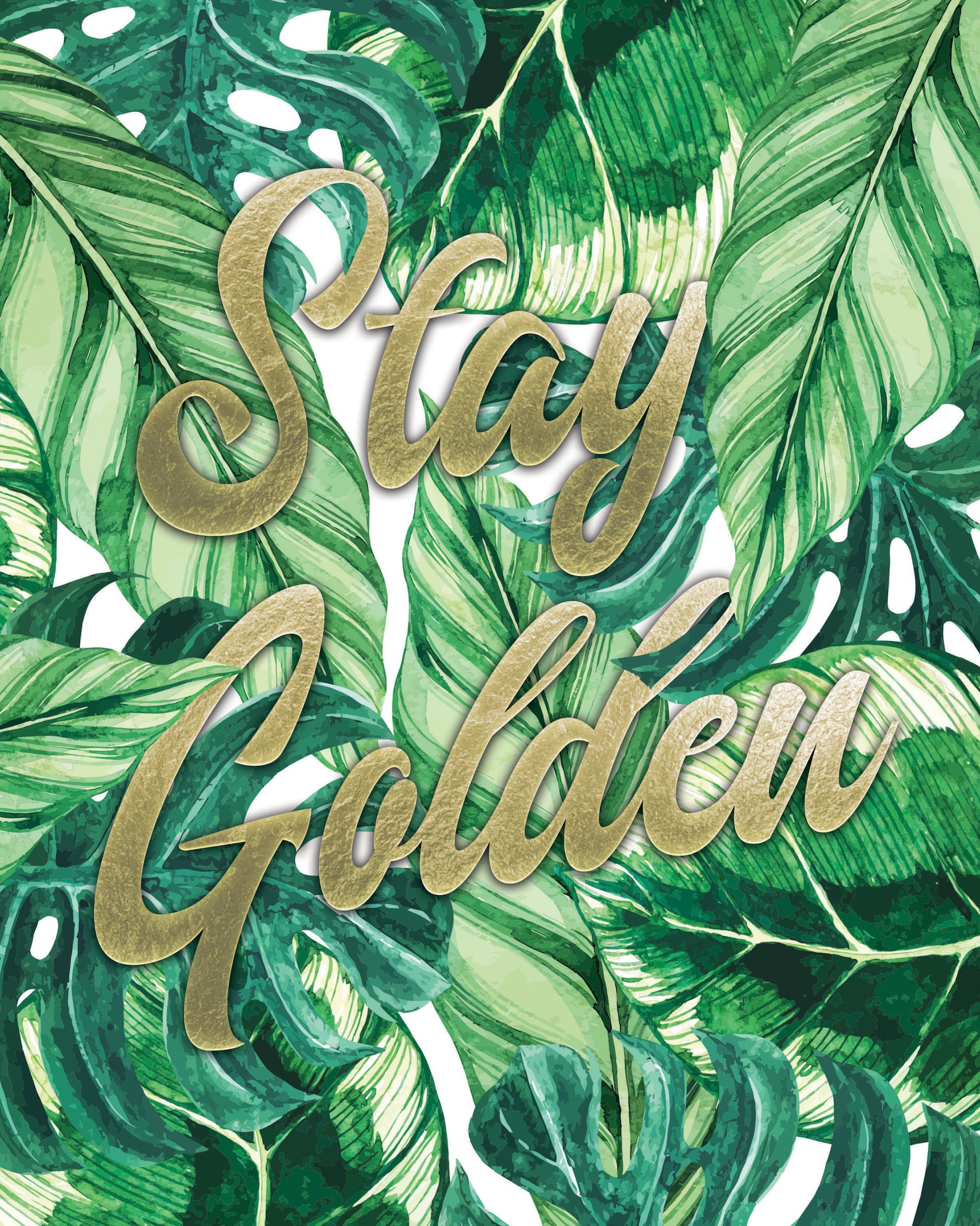 Stay Golden - Golden Girls Print - 8"x10" - Instant Download - Etsy